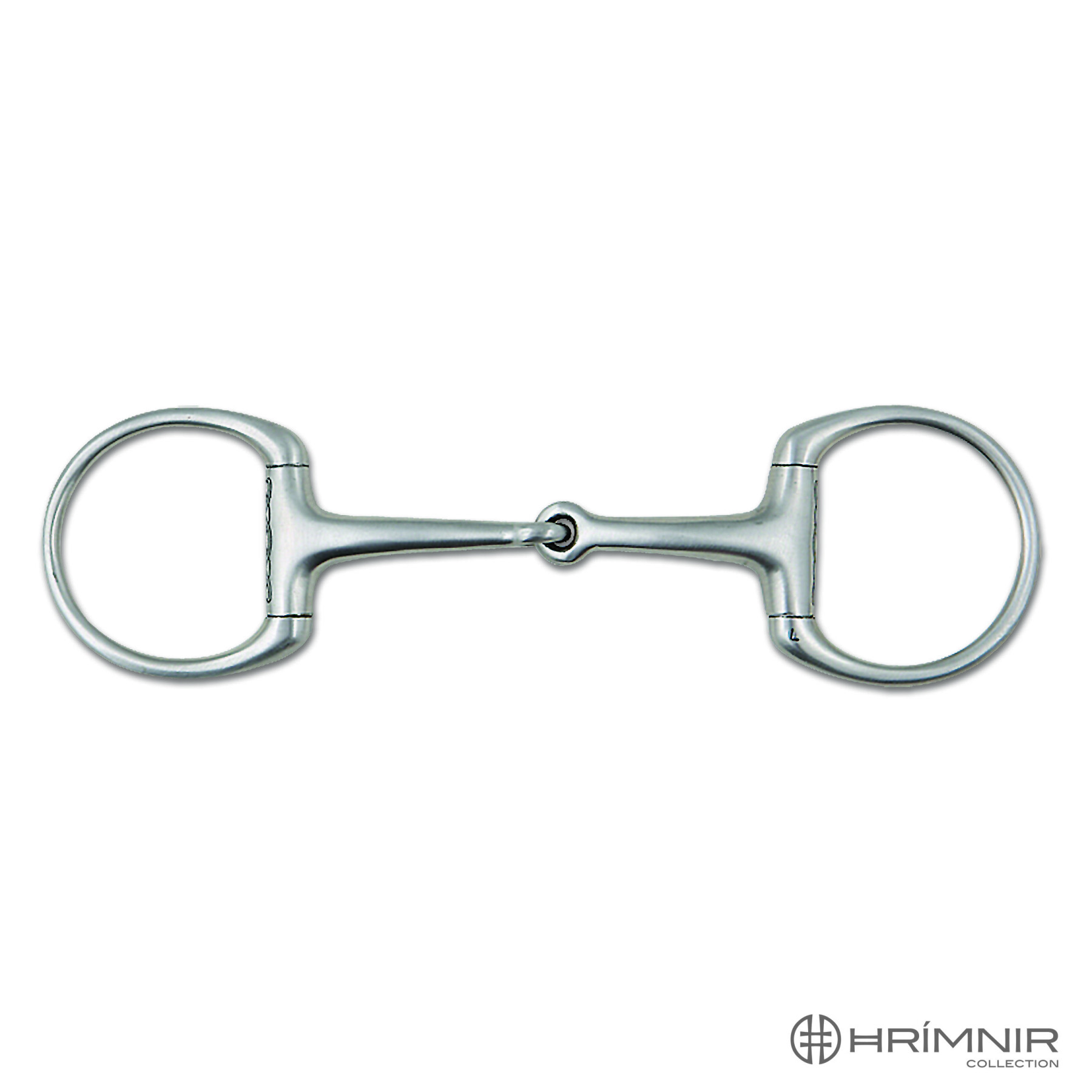 Stainless Steel Bit, Eggbutt, single-jointed, 12 mm | Bits - Hrimnir